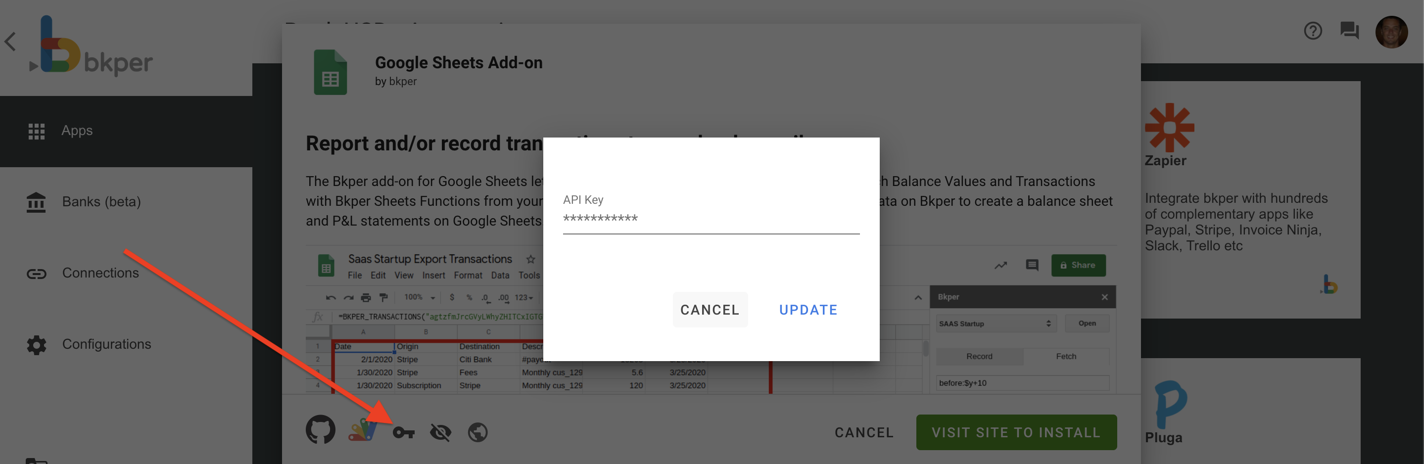 Documentation - Bkper
